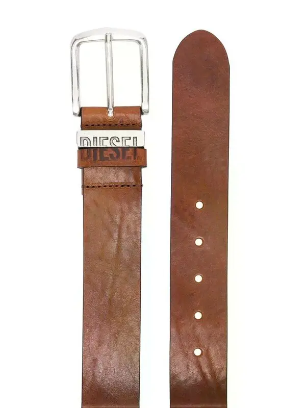 DIESEL® B-visible Leather Belt
