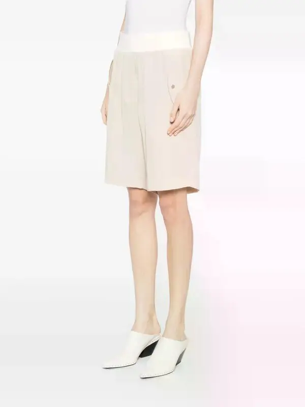 Helmut Lang Silk Bomber Shorts