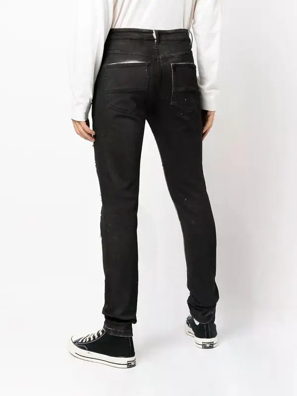 GOD'S MASTERFUL CHILDREN Cassidy Crystal-embellished Ripped Skinny Jeans