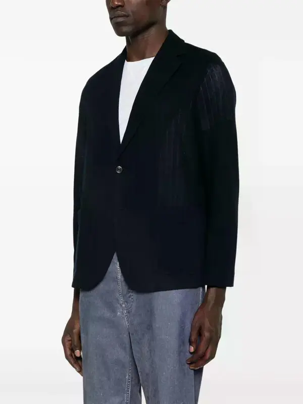 CIRCOLO 1901 Knitted Blazer - Blue