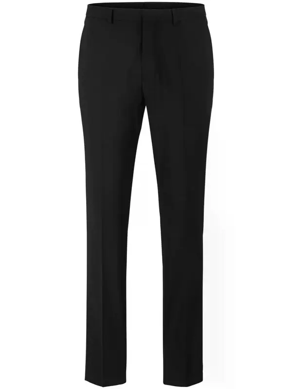 Hugo Tailored Tapered Trousers - Black