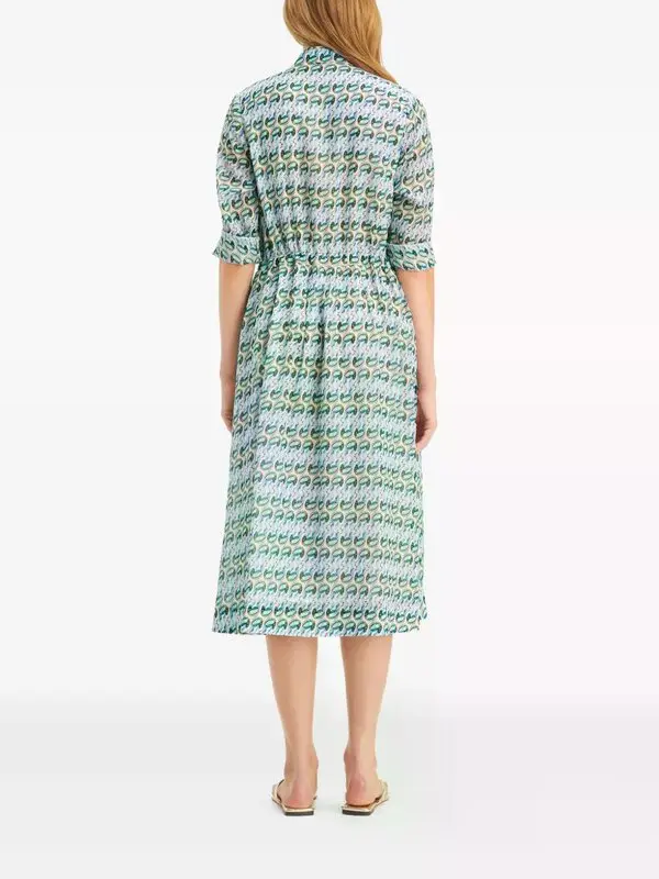 Tory Burch Printed Midi Dress