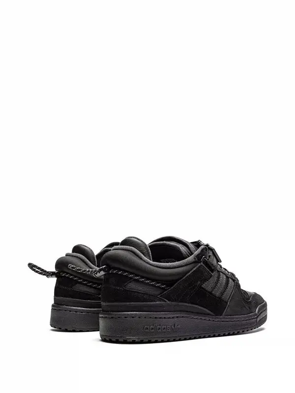 Adidas X Bad Bunny Forum Buckle Low Top Sneakers - Black