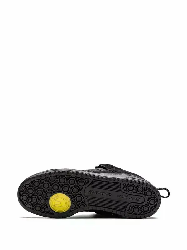 Adidas X Bad Bunny Forum Buckle Low Top Sneakers - Black
