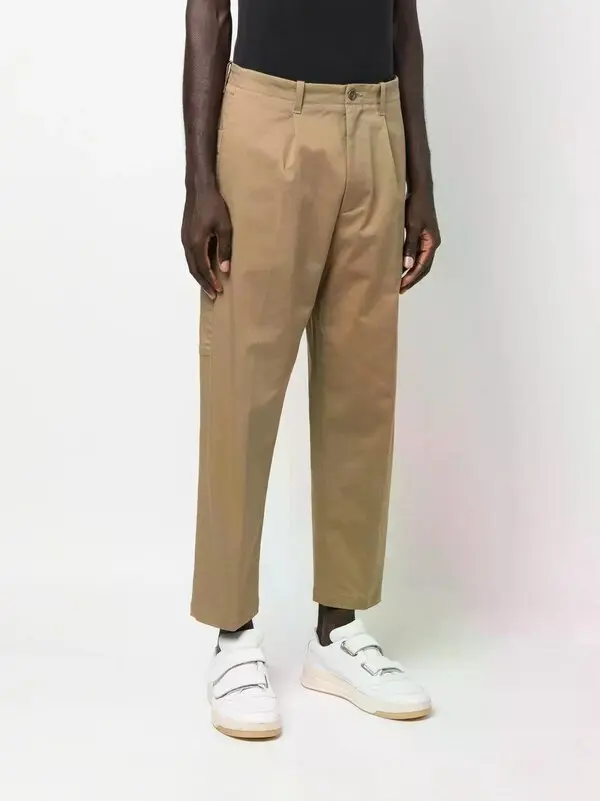 Etro Logo Straight-leg Trousers