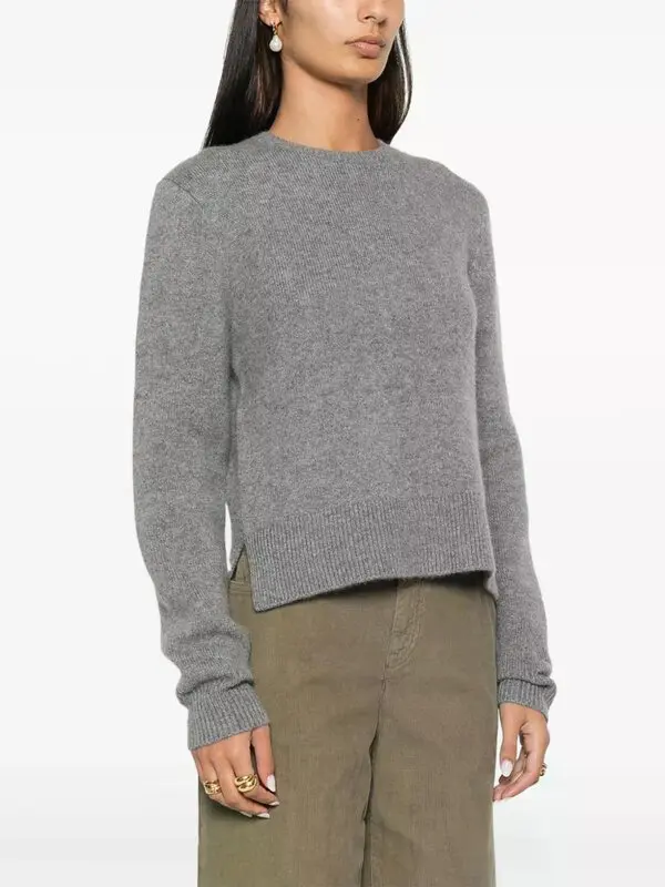 TOTEME Cropped Cashmere-blend Sweater