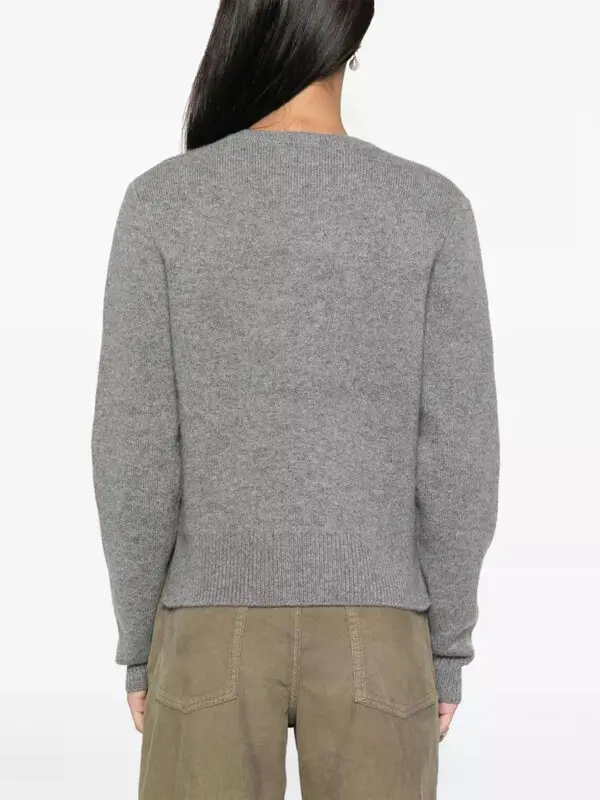 TOTEME Cropped Cashmere-blend Sweater