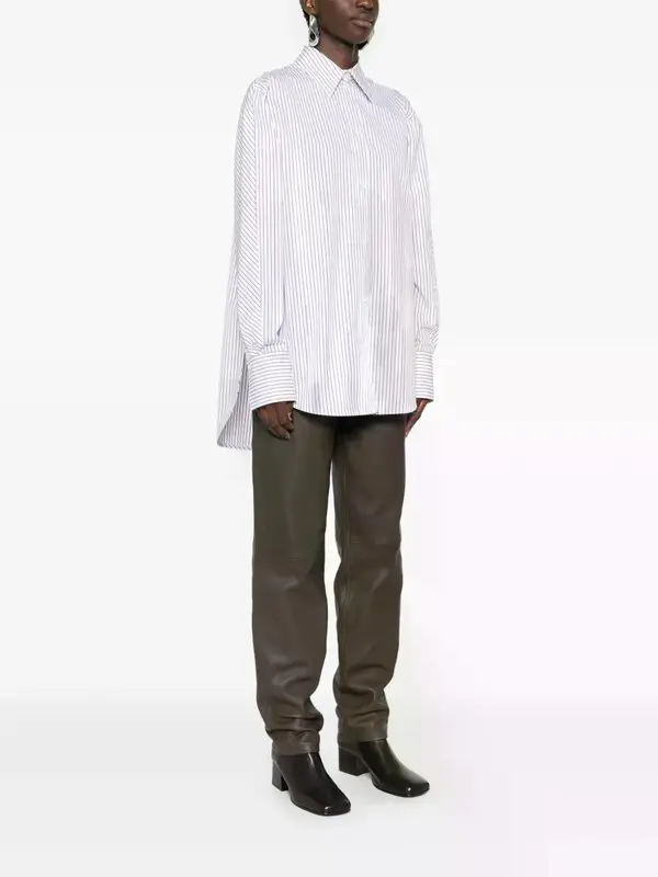 TOTEME Wide-sleeve Poplin Shirt