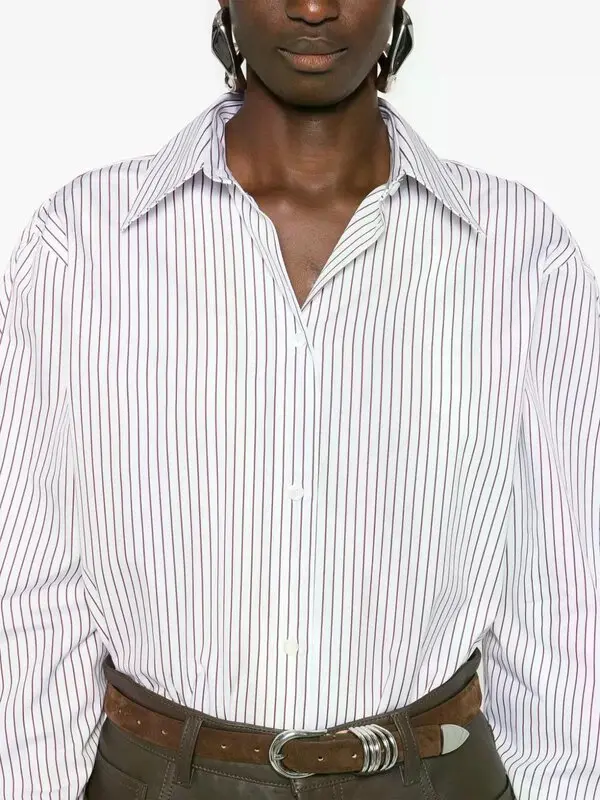 TOTEME Wide-sleeve Poplin Shirt