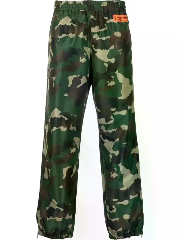 Heron Preston Camo Logo-patch Track-pants