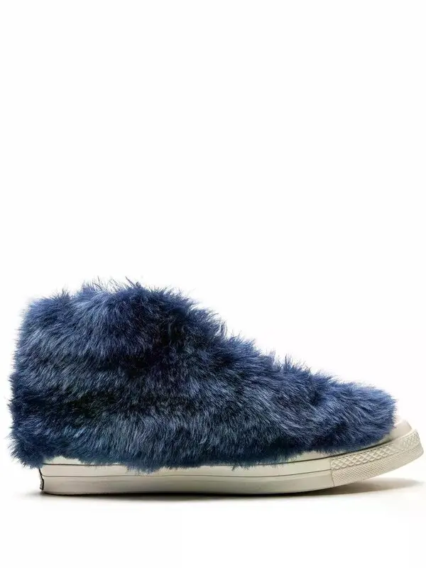 CONVERSE X Ambush Chuck 70 Fuzzy Hi Sneakers - Blue
