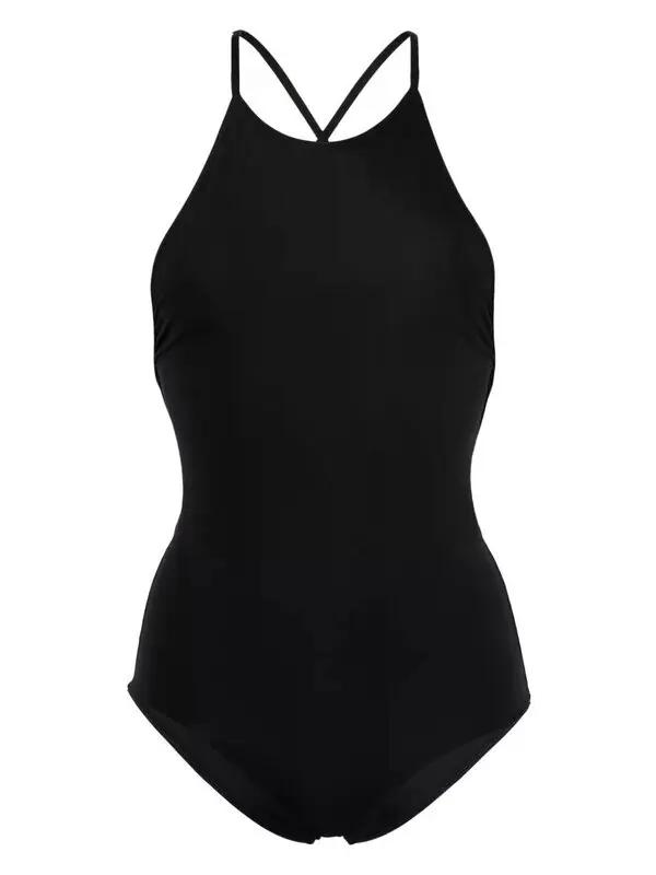 TOTEME Open-back Sleeveless Swimsuit - Black