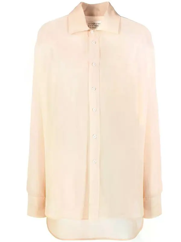 MAISON MARGIELA Four-stitch Silk Shirt