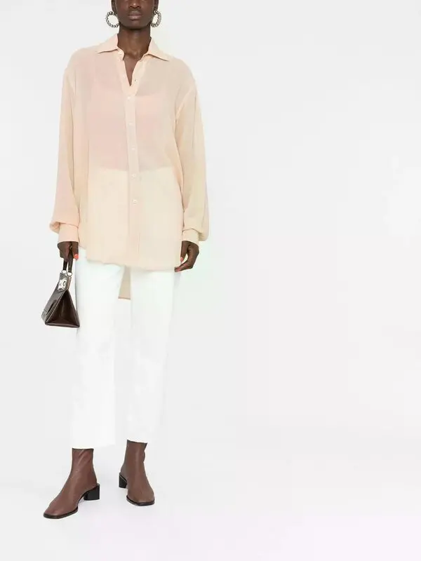 MAISON MARGIELA Four-stitch Silk Shirt