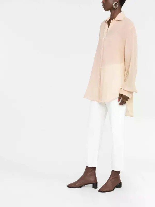 MAISON MARGIELA Four-stitch Silk Shirt