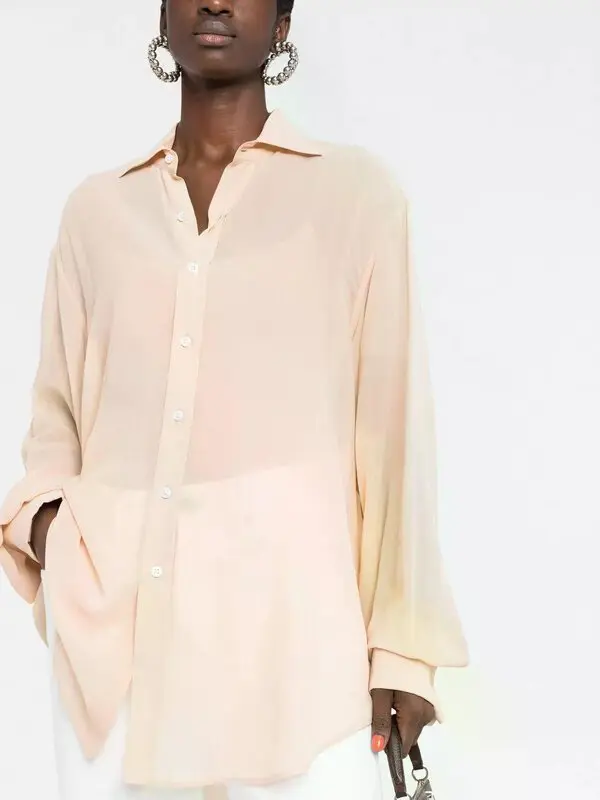 MAISON MARGIELA Four-stitch Silk Shirt