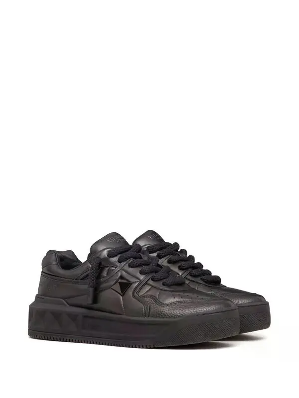 Valentino Garavani One Stud Xl Nappa Leather Low-top Sneakers