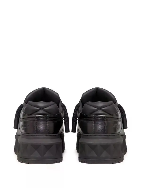 Valentino Garavani One Stud Xl Nappa Leather Low-top Sneakers