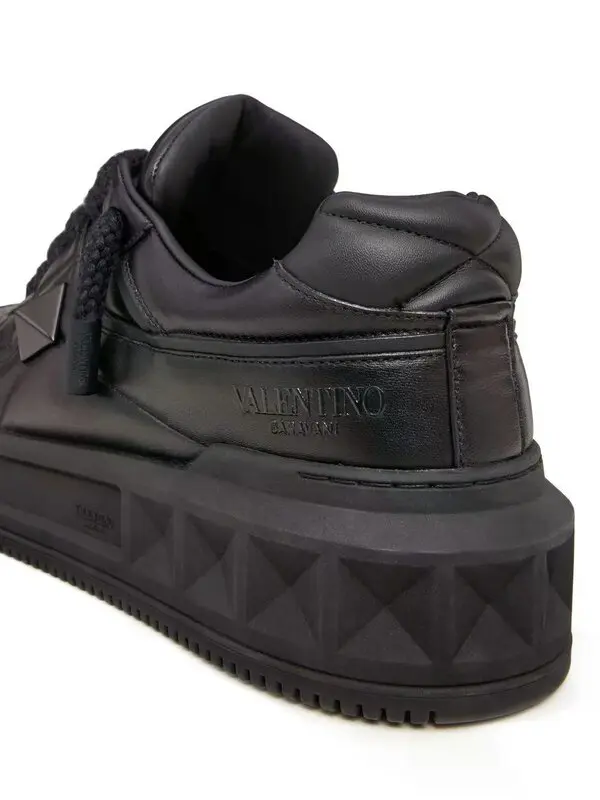 Valentino Garavani One Stud Xl Nappa Leather Low-top Sneakers