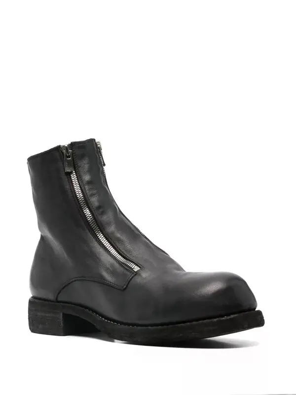 Guidi Leather Ankle Boots