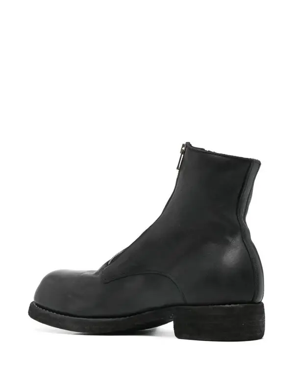 Guidi Leather Ankle Boots