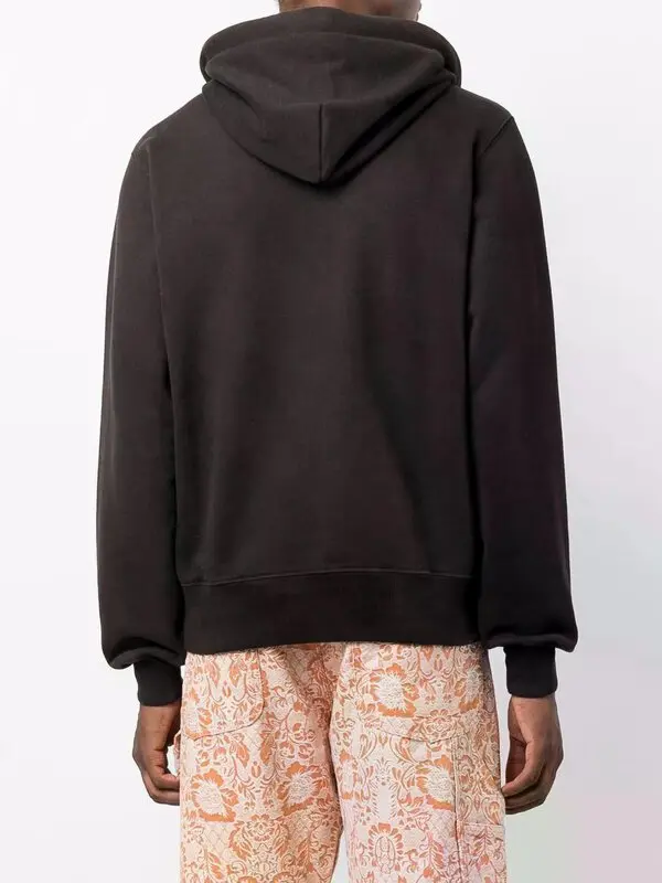 AMBUSH Drawstring Cotton Hoodie - Brown
