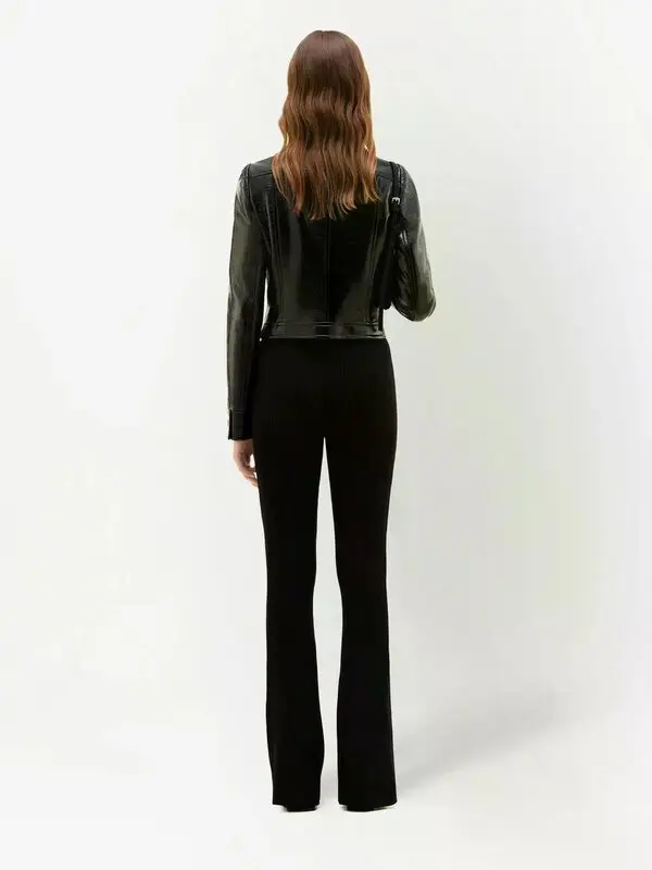 COURREGES Reedition Ribbed Flared Trousers