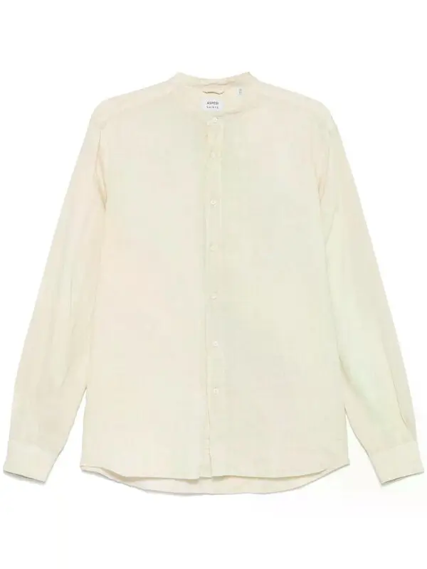 Aspesi Linen Shirts - Neutrals