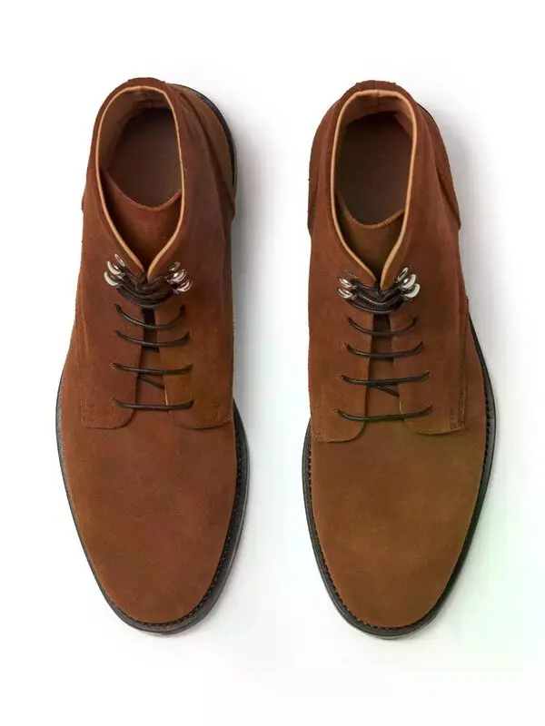 SCAROSSO Eva Suede Boots