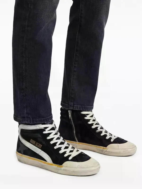 GOLDEN GOOSE Slide Penstar High-top Sneakers