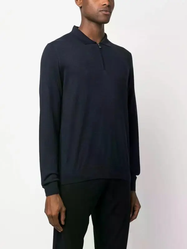 Corneliani Cotton-cashmere Half-zip Sweatshirt