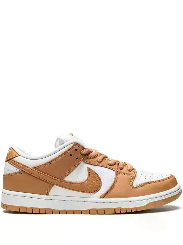 Nike Sb Dunk Low Light Cognac Sneakers - Brown