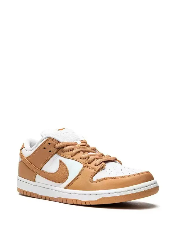 Nike Sb Dunk Low Light Cognac Sneakers - Brown