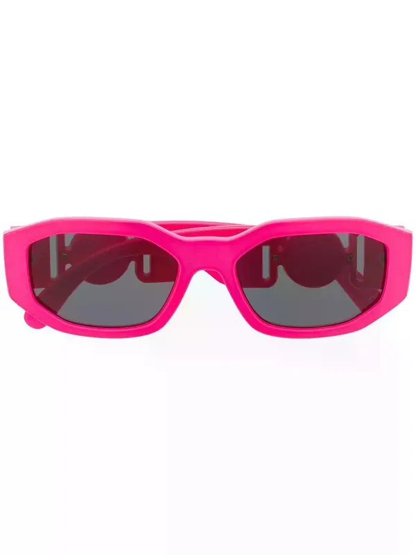Versace Medusa Biggie Oval Sunglasses - Pink