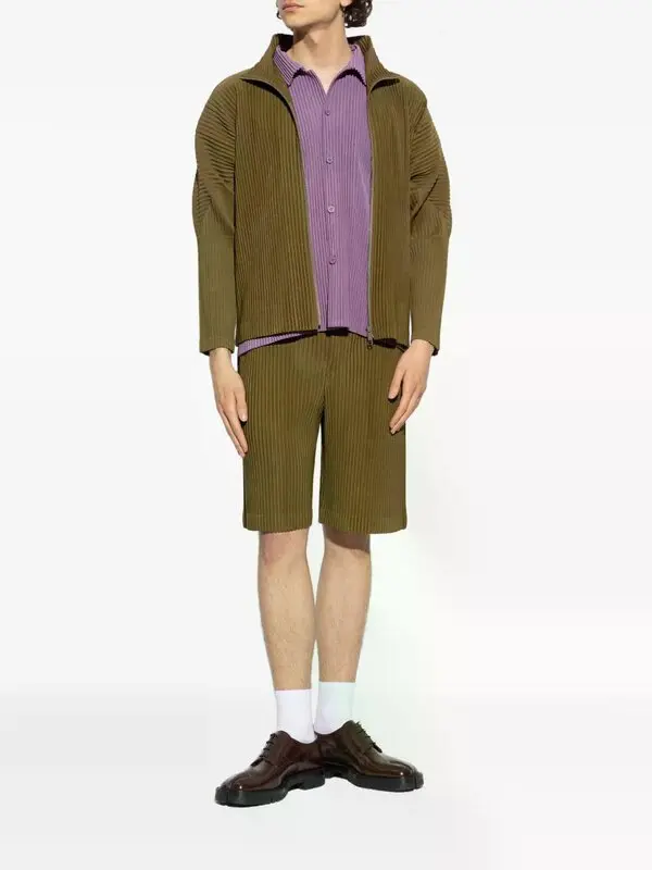Issey Miyake Plissé-effect Shorts