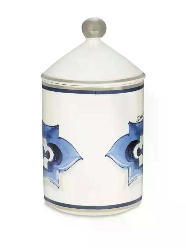Dolce & Gabbana Abstract-print Scented Candle