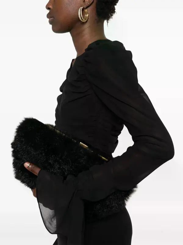 ROTATE BY BIRGER CHRISTENSEN Chiffon Long-sleeve Top