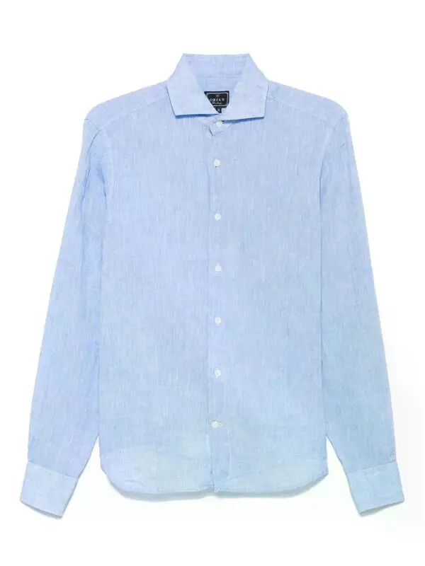 ORIAN Linen Shirt - Blue