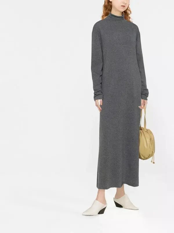 JIL SANDER High-neck Knitted Dress