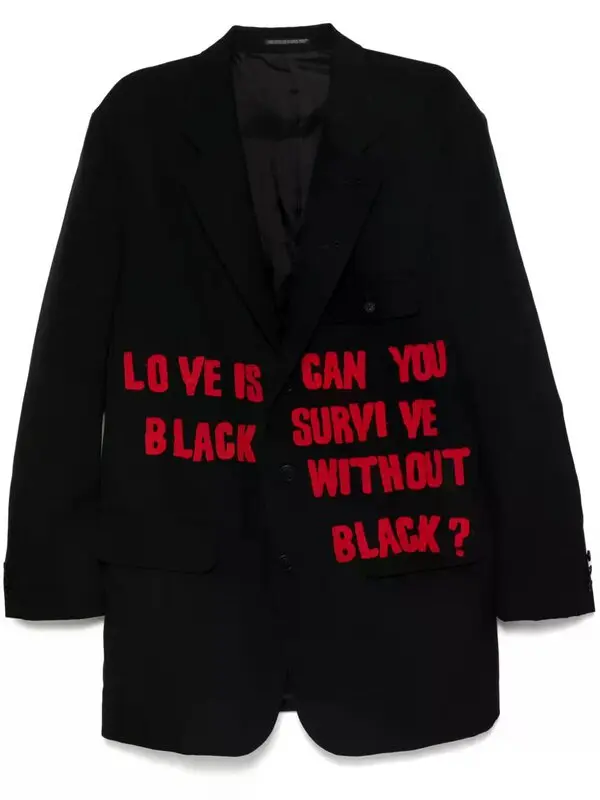 Yohji Yamamoto Patchwork Blazer