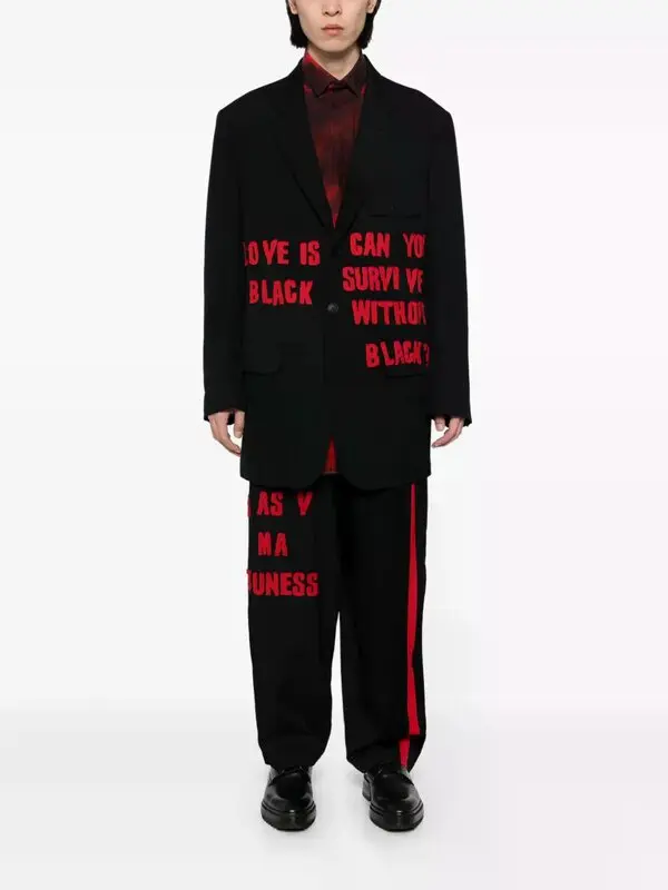 Yohji Yamamoto Patchwork Blazer