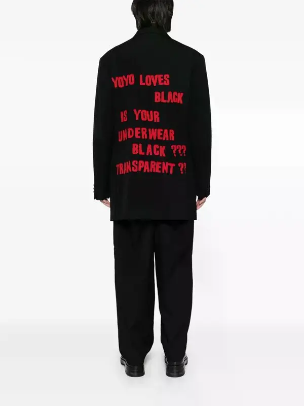 Yohji Yamamoto Patchwork Blazer