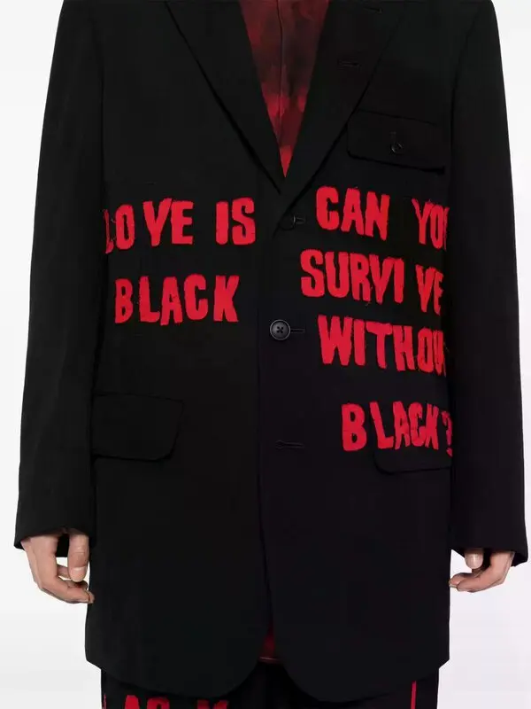 Yohji Yamamoto Patchwork Blazer