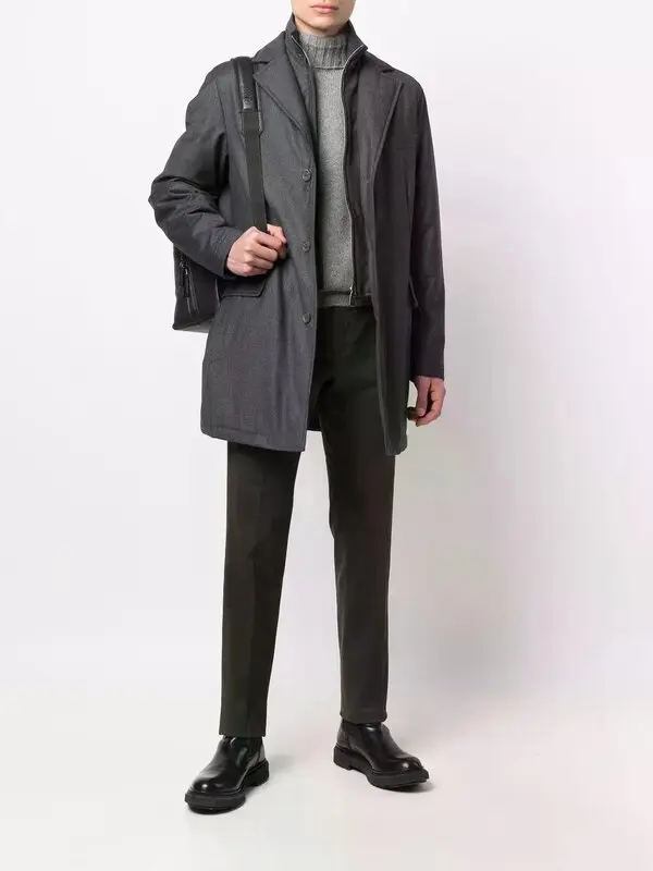 LARDINI Roll-neck Wool-blend Jumper