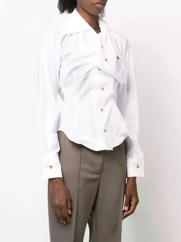 VIVIENNE WESTWOOD Drunken Asymmetric Shirt