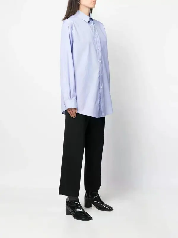 MAISON MARGIELA Long-sleeve Piqué Shirt