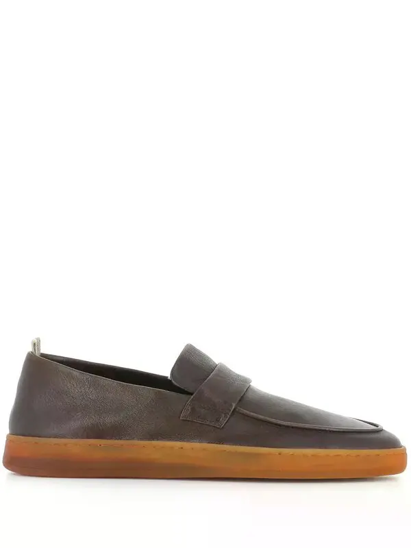 Officine Creative Leather Loafers - Grey