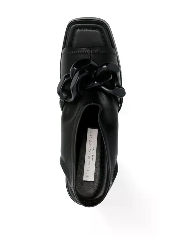 Stella McCartney Chain-link Platform Sandals - Black