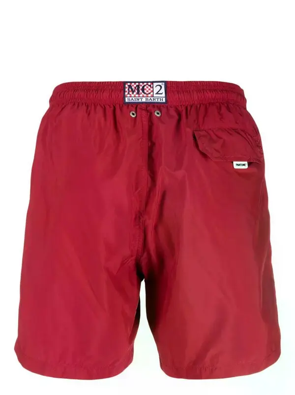 MC2 SAINT BARTH Logo-patch Swim Shorts