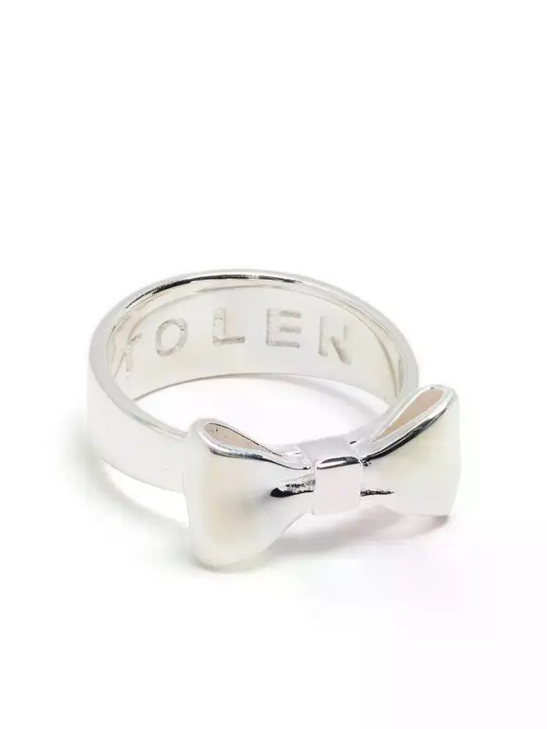 STOLEN GIRLFRIENDS CLUB Bow Sterling Ring - Silver